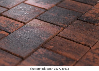 Red Paving Slabs Pattern Texture Marble Stock Photo (Edit Now) 1697739616