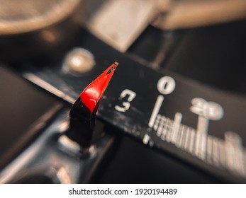 Red Pointer Vintage Scale Stock Photo 1920194489 | Shutterstock