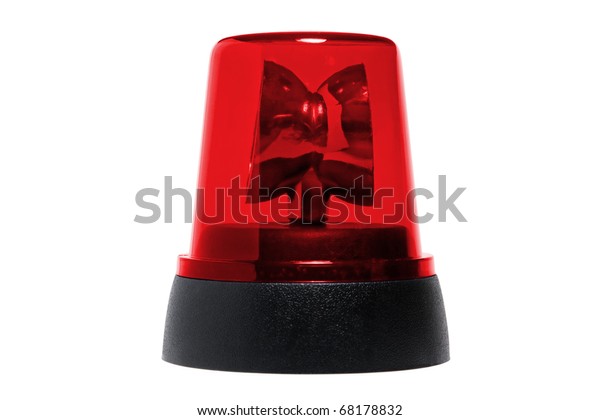 Red Rotating Beacon Stock Photo (Edit Now) 68178832