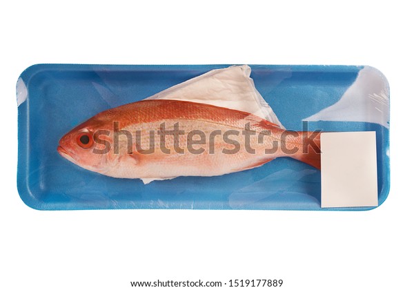 Red Snapper Raw Fish Styrofoam Container Stock Photo 1519177889 ...