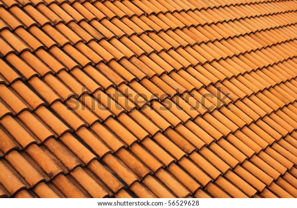 Red Tile Roof Repeating Patterns Stock Photo 56529628 | Shutterstock