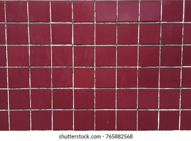 Red Tile Wall Texture Stock Photo 765882568 | Shutterstock