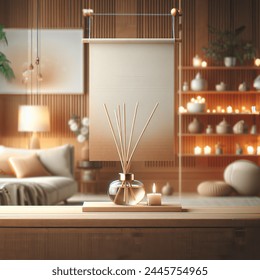 Close Photo Aroma Diffuser Fruits Modern AI-generated image 2417850669 ...