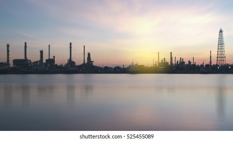 Refinery Work Sunset Stock Photo 525455089 | Shutterstock