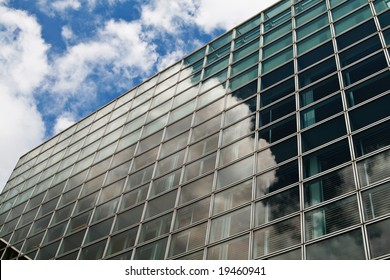 Reflection Fluffy Cloud Skyscraper Stock Photo 19460941 | Shutterstock