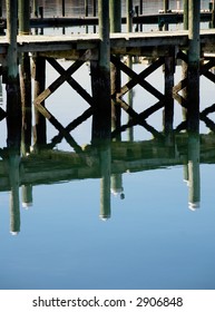 Reflection Off Pier Stock Photo 2906848 | Shutterstock