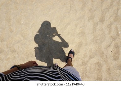 Reflection On Beach Stock Photo 1121940440 | Shutterstock