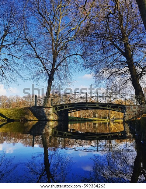 Reflective Bridge Stock Photo 599334263 | Shutterstock