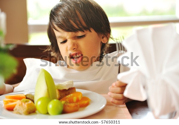 Refusing Food Kid Does Not Want Stock Photo 57650311 | Shutterstock