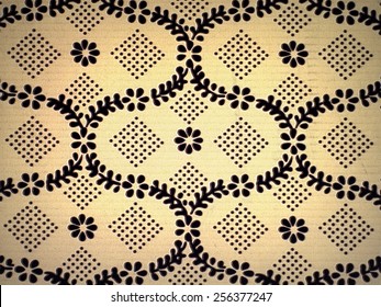 Regional Pattern Texture Background Classic Central Stock Photo ...