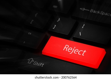 Reject Button Keyboard Stock Photo 200762564 | Shutterstock