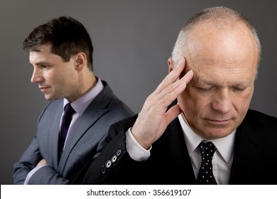 Stressed Businessmen Stock Photo 354222125 | Shutterstock