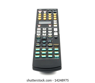 Remote Control Panel On White Background Stock Photo 14248975 ...