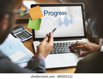 Report Analysis Progress Chart Concept Stock Photo 485055112 | Shutterstock