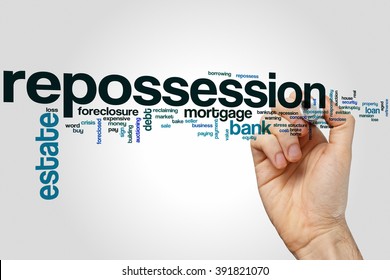 Repossession Word Cloud Concept Stock Photo 391821070 | Shutterstock