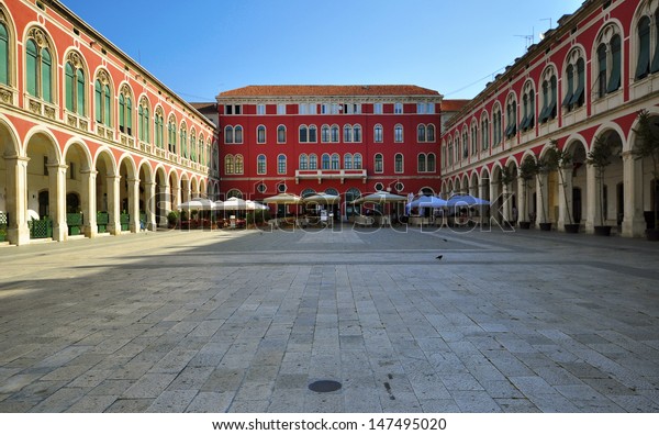 Republic Square Split Croatia Stock Photo (Edit Now) 147495020