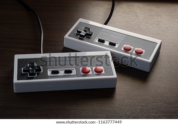 Retro Gamepad Controller 80s Stock Photo 1163777449 | Shutterstock