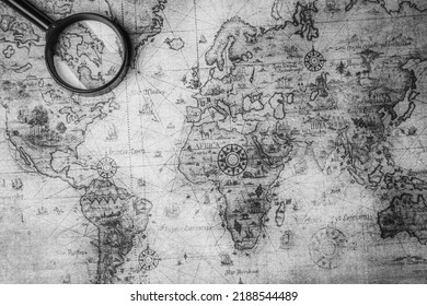 Retro Old Map Background Texture Stock Photo 2188544489 | Shutterstock