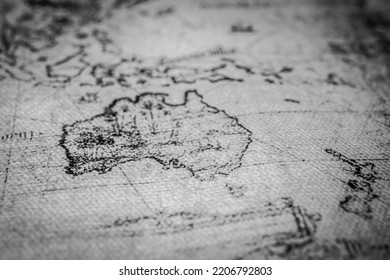 Retro Old Map Background Texture Stock Photo 2206792803 | Shutterstock