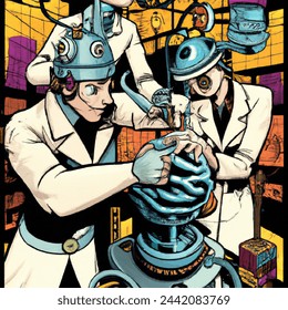 1980s Retro Cardiology Poster Dr Willem AI-generated image 2467026785 ...