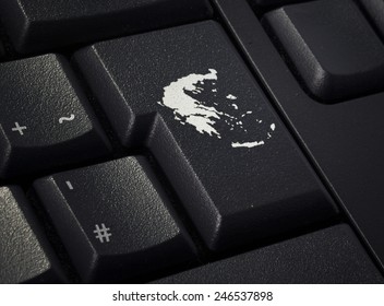 Tecla de retorno de un teclado Foto de stock 551309110 | Shutterstock