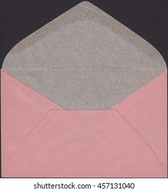 Reverse Side Postal Envelope Pink Open Stock Photo 457131040 | Shutterstock