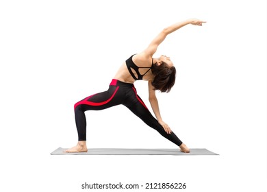 262 Reverse Warrior Pose Images, Stock Photos & Vectors | Shutterstock