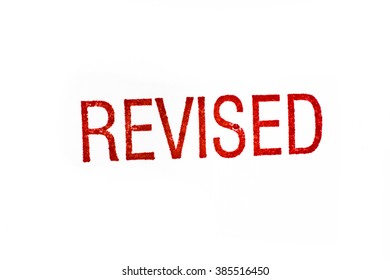 Revised Stamp Stock Photo 385516450 | Shutterstock