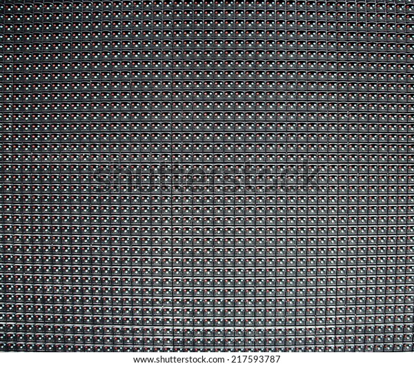 Rgb Led Panel Texture Background Stock Photo (Edit Now) 217593787