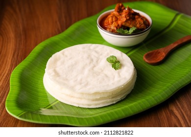Rice Pathiri Pathir Flat Bread Spicy Stock Photo 2112821822 | Shutterstock
