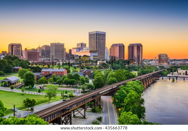 Richmond Virginia Usa Downtown Skyline Stock Photo (Edit Now) 435663778 Richmond Virginia Usa Downtown Skyline Stock Photo (Edit Now) 435663778