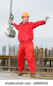 Rigger Builder Uniform Helmet Operating Straps Stock Photo 65862592 ...