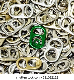 Ring Pull Silver Background Lid Cans Stock Photo 211022182 | Shutterstock