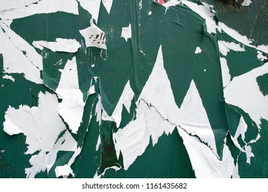 Ripped Torn Poster Texture Creating Abstract Stock Photo 1161435682 ...