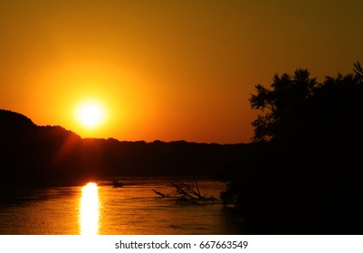 River Sunset Stock Photo 667663549 | Shutterstock