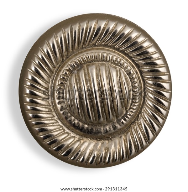 Rivet Closeup Isolated Stock Photo (Edit Now) 291311345