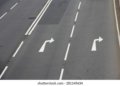 Scenery Background Road Traffic Direction Stock Photo 1590830317 ...