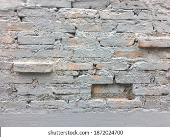 Roadside Gray Brick Wall Pattern Stock Photo 1872024700 | Shutterstock