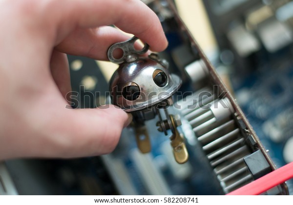 Robot Repair Computer Stock Photo 582208741 | Shutterstock