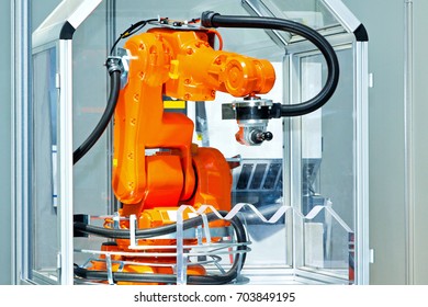Robotic Arm Automatic Operations Control Unit Stock Photo (Edit Now ...