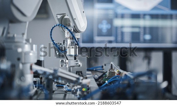 Robotics Industry Four Engineering Facility Robot库存照片2188603547 ...