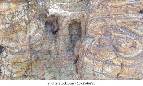 Rock Layersbackground Texture Mountain Stock Photo 1572546925 ...