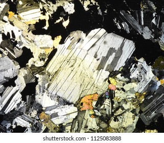 Rock Sample Through Microscope Stock Photo 1125083888 | Shutterstock