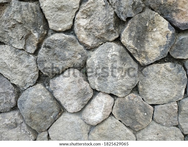 Rock Wall Pattern Background Construction Stock Photo 1825629065 ...