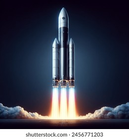 Ojom Ed Logo On Rocket AI-generated image 2466222853 | Shutterstock