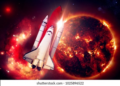 157 Rocket leaving earth Images, Stock Photos & Vectors | Shutterstock