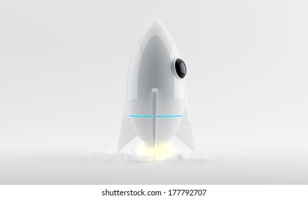 157,949 Rocket white background Images, Stock Photos & Vectors ...