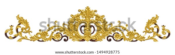 Rococo Italian Pattern Frame Border Vintage Stock Photo (Edit Now ...