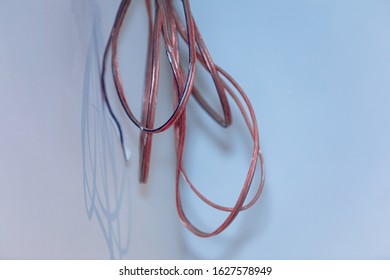 Roll Electrical Wire Hangs Ceiling On Stock Photo 1627578949 | Shutterstock