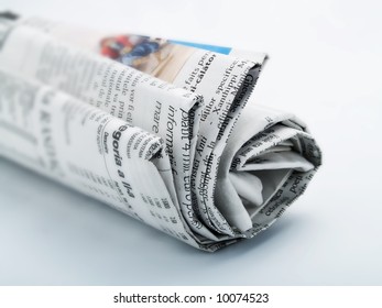 Roll Newspaper Stock Photo 10074523 | Shutterstock